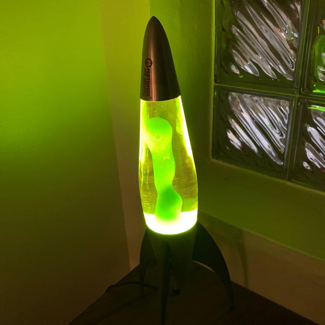 Mathmos Rocket Lava Lamp, Women's Fashion, Jewelry & Organisers ...