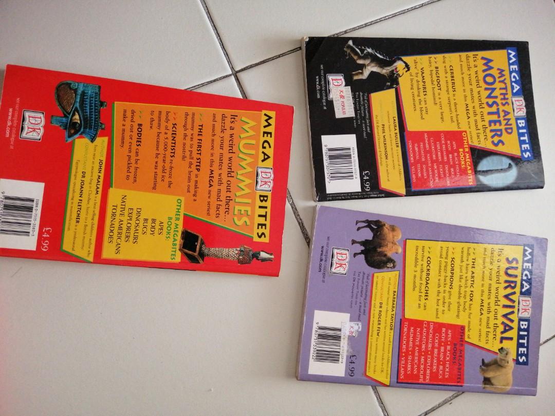 Mega bites dk children English book, Hobbies & Toys, Books & Magazines ...