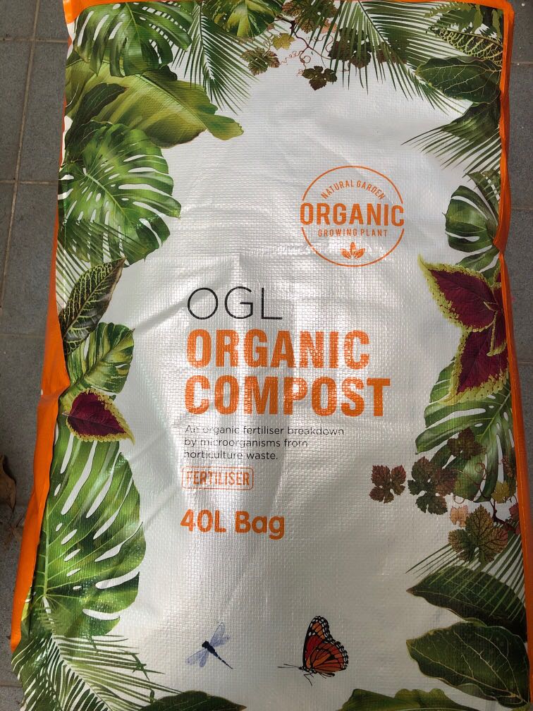 Compost soil 40 litres bag for growing plants, Furniture & Home Living ...