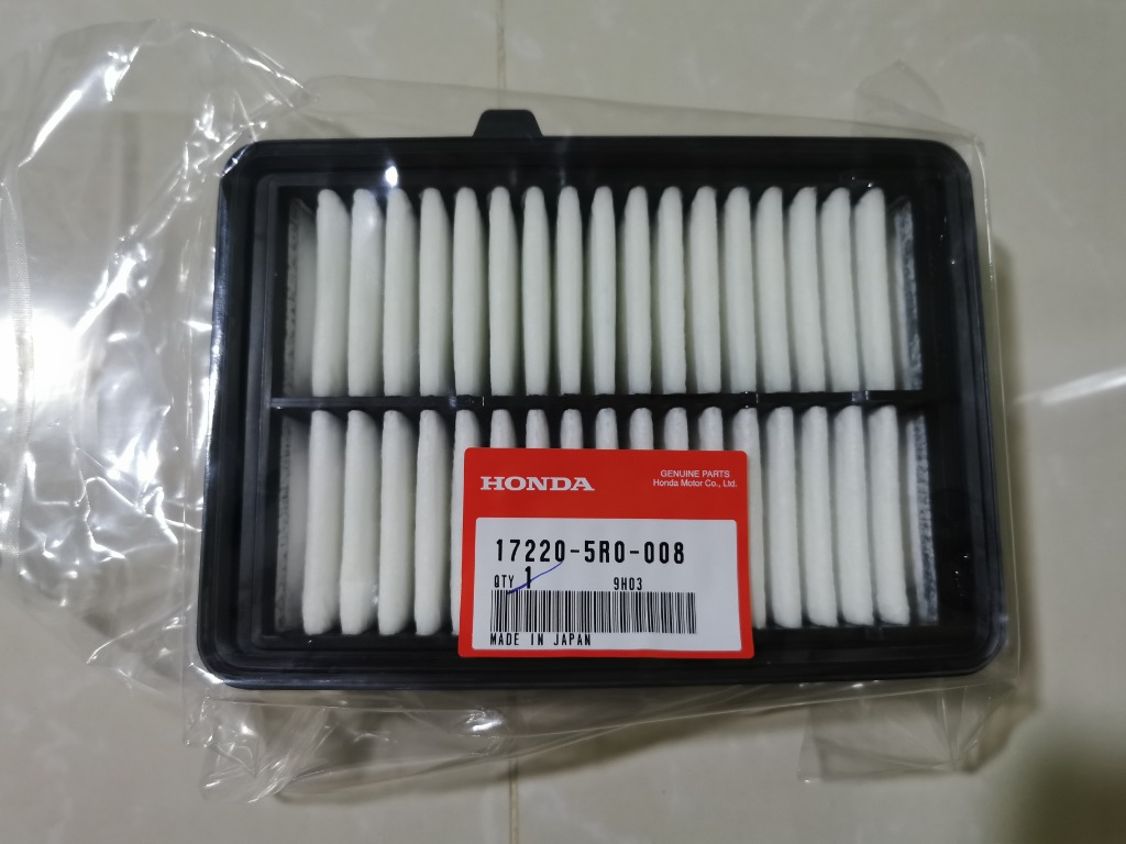 Original Honda Air Filter, Car Accessories, Accessories on Carousell