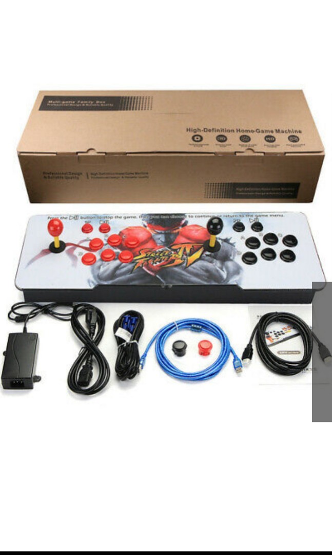 Pandora's Box 3D Retro Video Games Double Stick Arcade, Video Gaming ...