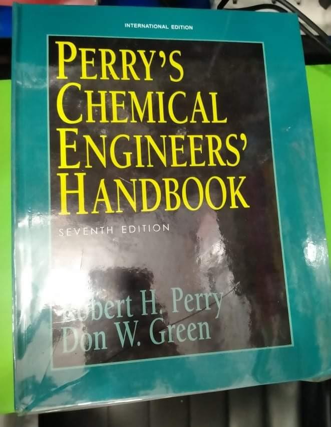Perry's Chemical Engineers' Handbook 7th Edition, Hobbies & Toys, Books ...