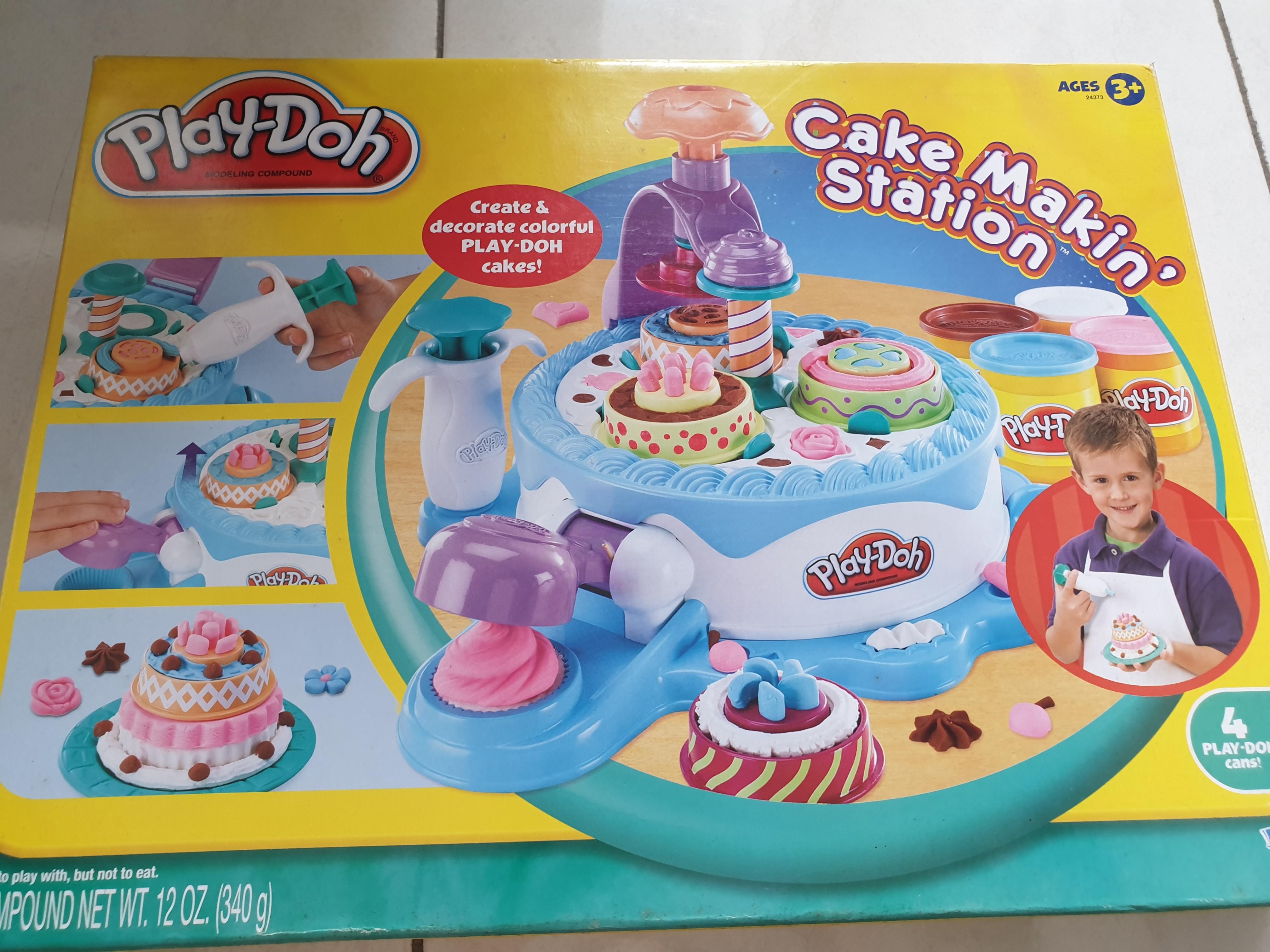 Playdoh cake makin station, Hobbies & Toys, Toys & Games on Carousell