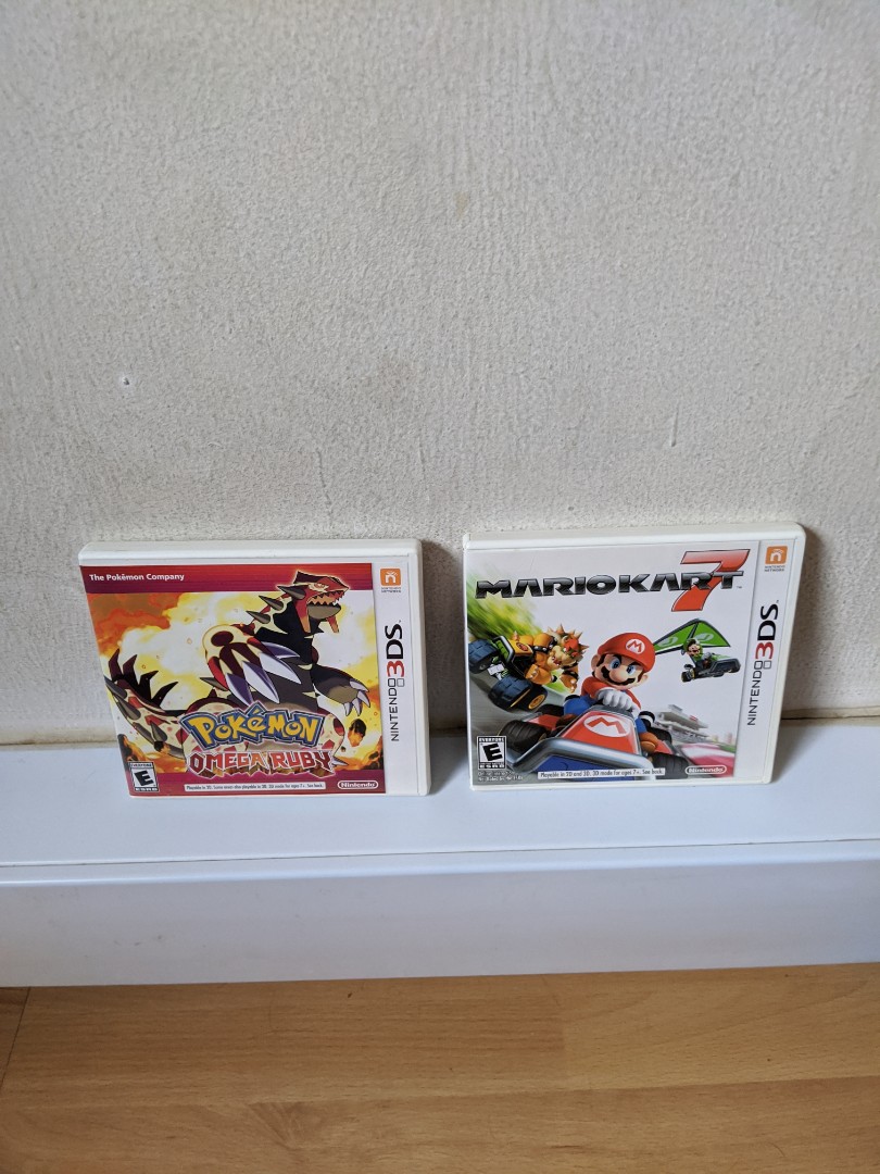 Pokemon Omega Ruby/ Mariokart 7, Video Gaming, Video Games, Nintendo on ...