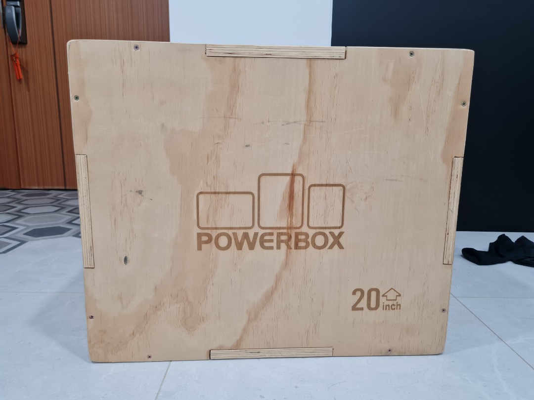 Powerbox Plyo Box Jump, Sports Equipment, Exercise & Fitness, Cardio ...