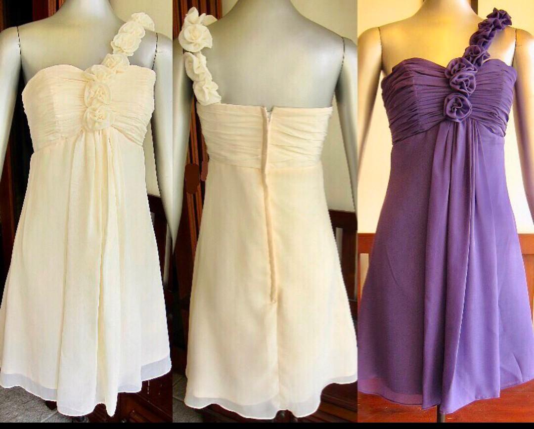 Purple toga gown, Women's Fashion, Dresses & Sets, Evening dresses ...