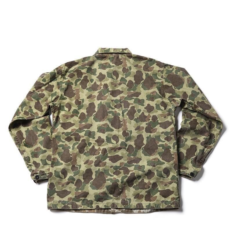 Repro WW2 P44 USMC Frogskin Camouflage Jacket, Men's Fashion, Coats ...