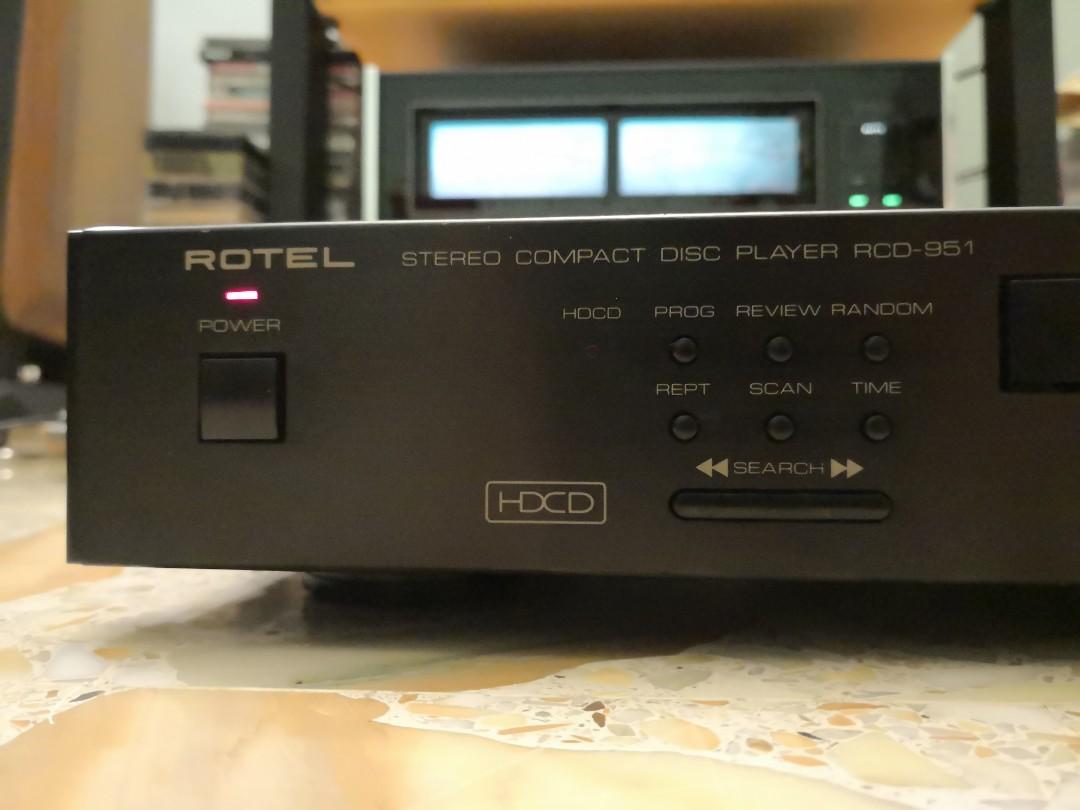 Rotel RCD-951 HDCD Player Amplifier CD player speakers vinyl cassette ...