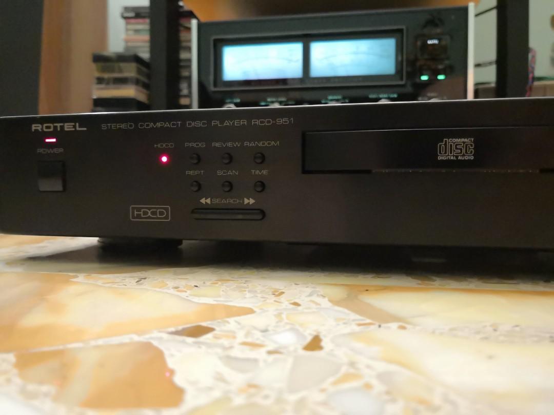 Rotel RCD-951 HDCD Player Amplifier CD player speakers vinyl cassette ...