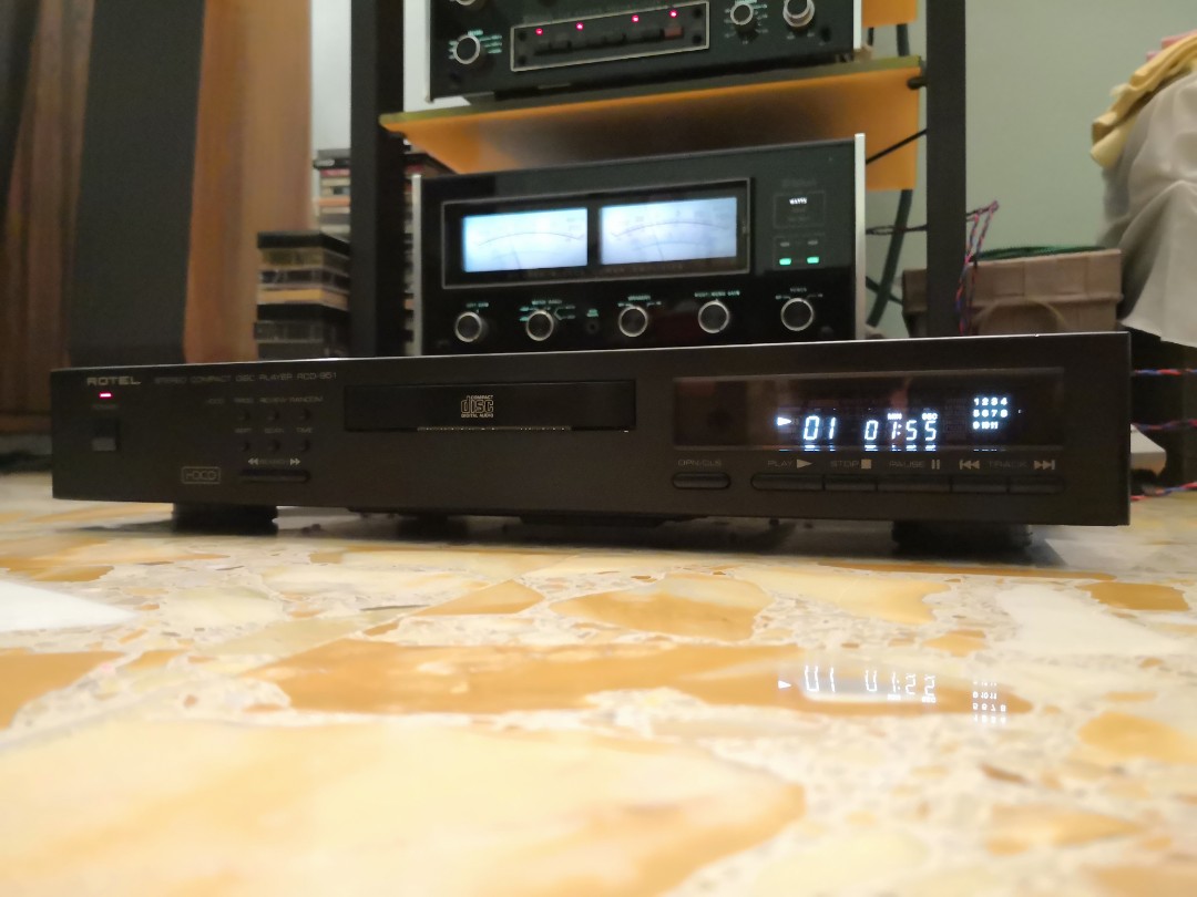 Rotel RCD-951 HDCD Player Amplifier CD player speakers vinyl cassette ...