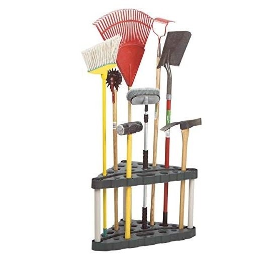 Rubbermaid 30-Tool Corner Tool Rack, Furniture & Home Living, Home ...
