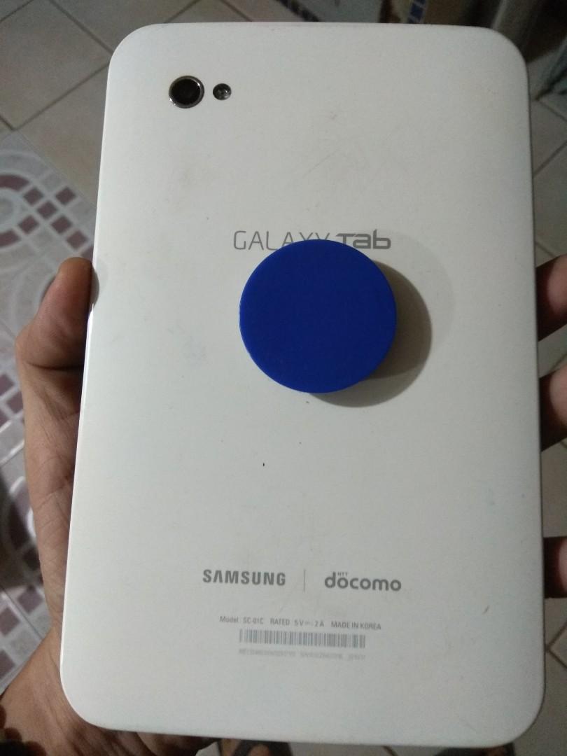 samsung galaxy tab sc-01c docomo tablet pls read details and info ...