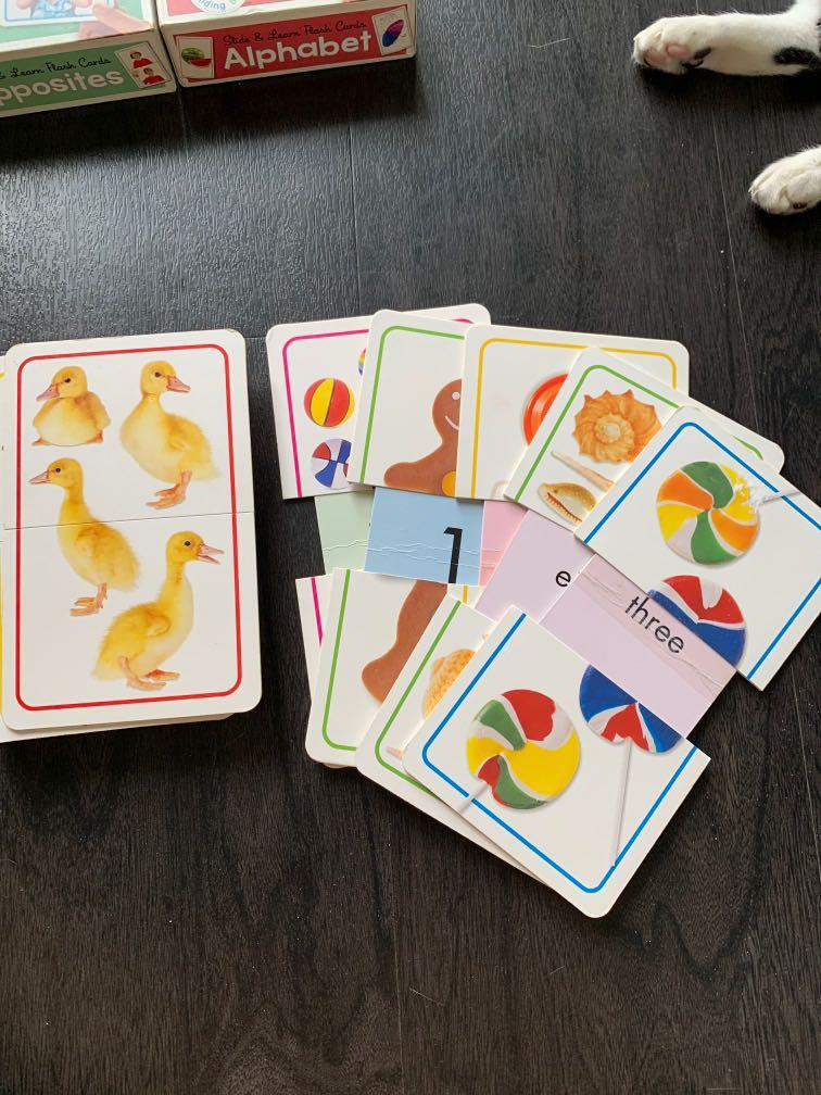 Set of 5 interactive flash cards, Hobbies & Toys, Books & Magazines ...