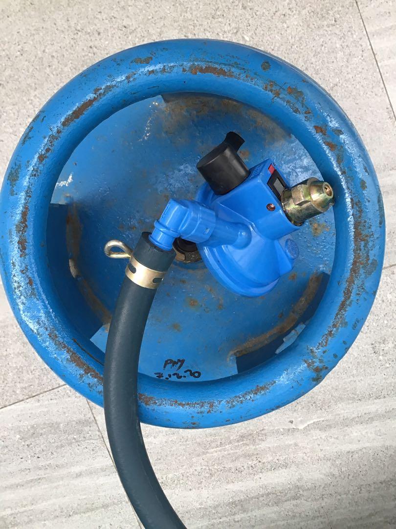 Solane Gas Tank with burner and regulator, TV & Home Appliances ...