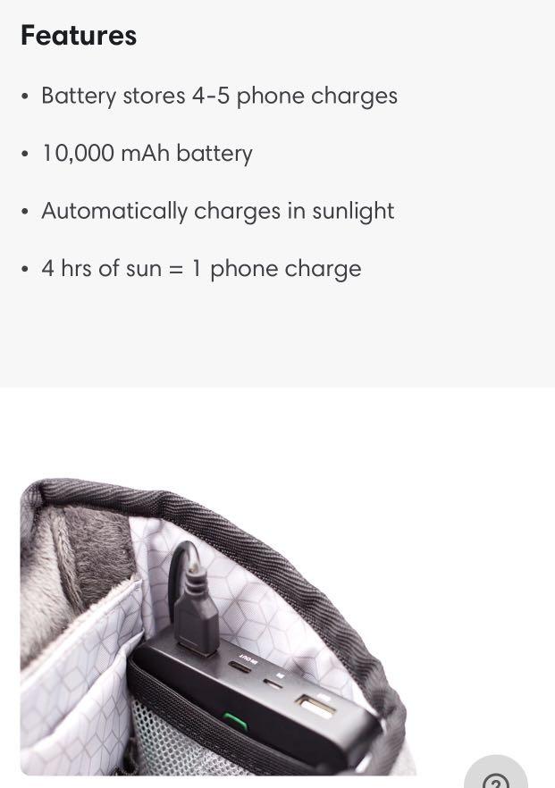 Solgaard Solarbank S2 Solar power bank, Mobile Phones & Gadgets, Mobile ...