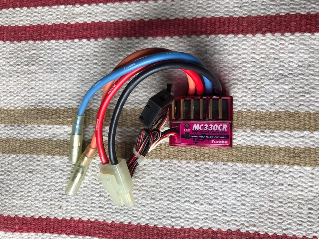 Tamiya RC Remote Radio Control Futaba MC330CR Motor Brushed ESC Speed ...