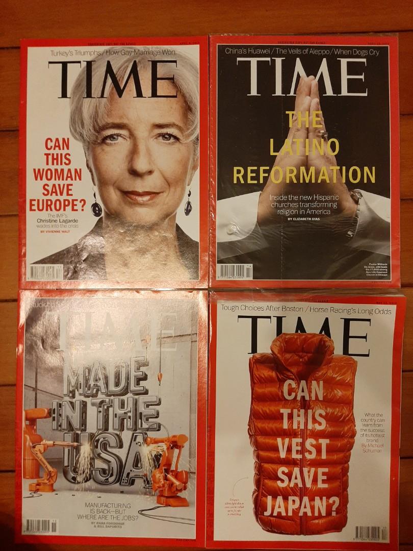 【Time magazine 時代雜誌】英文版, 興趣及遊戲, 書本及雜誌, 雜誌在旋轉拍賣