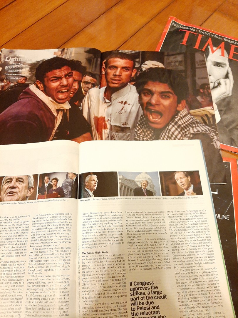 【Time magazine 時代雜誌】英文版, 書籍、休閒與玩具, 書本及雜誌, 雜誌在旋轉拍賣