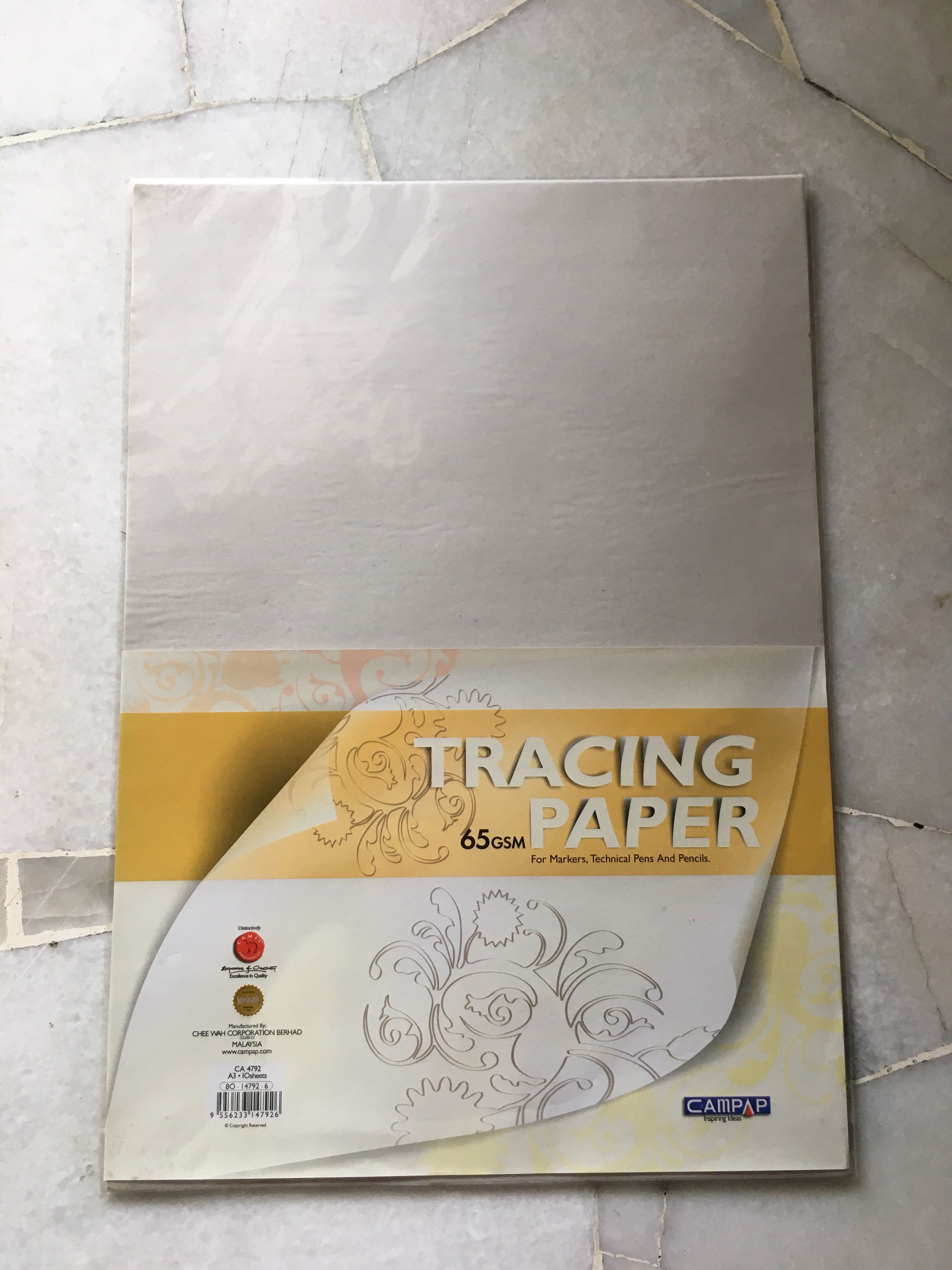 Tracing paper, Hobbies & Toys, Stationery & Craft, Art & Prints on ...