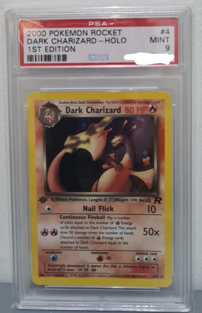 dark charizard psa 10