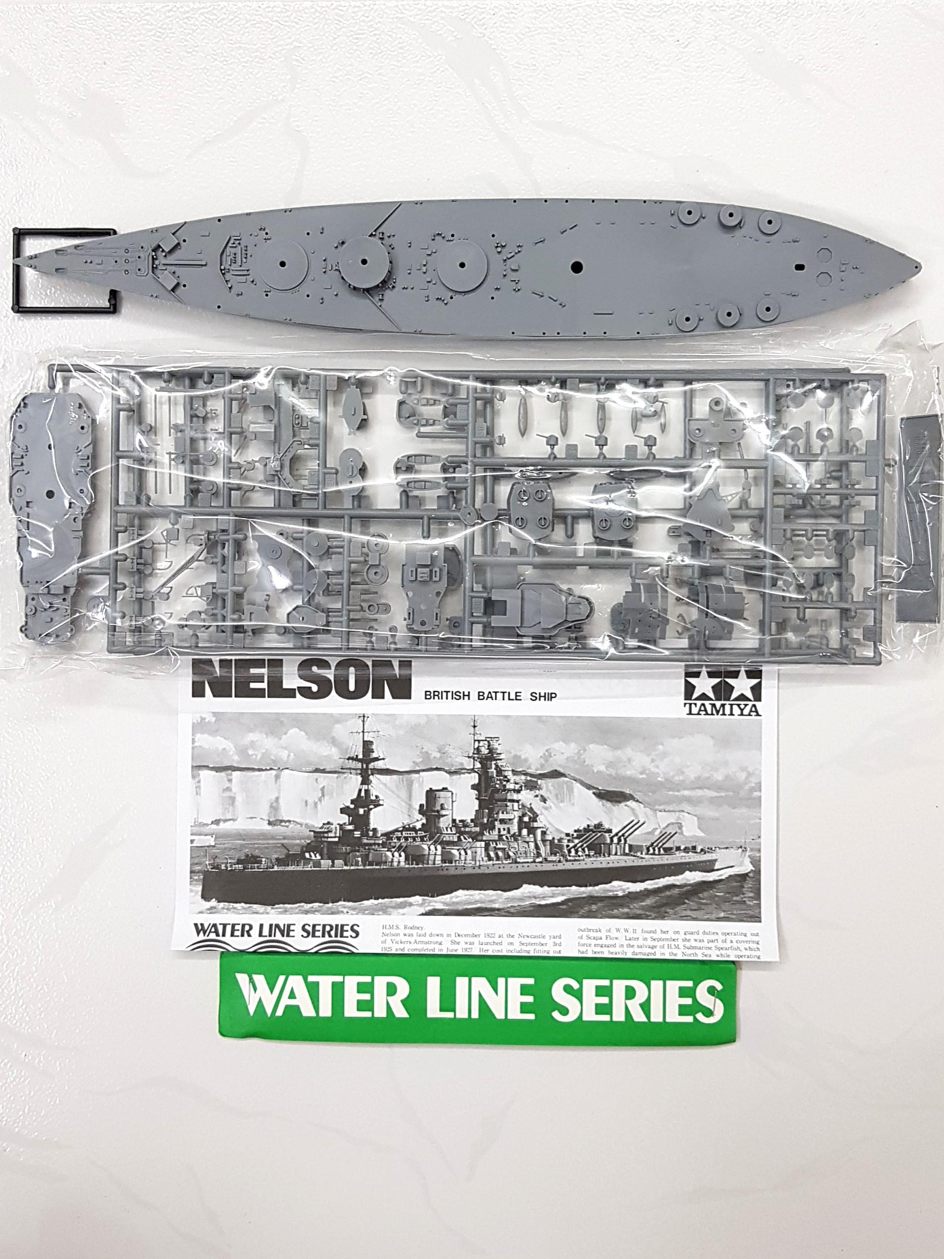 1/700 #77504 Tamiya Waterline British Battleship HMS Nelson (Plastic ...
