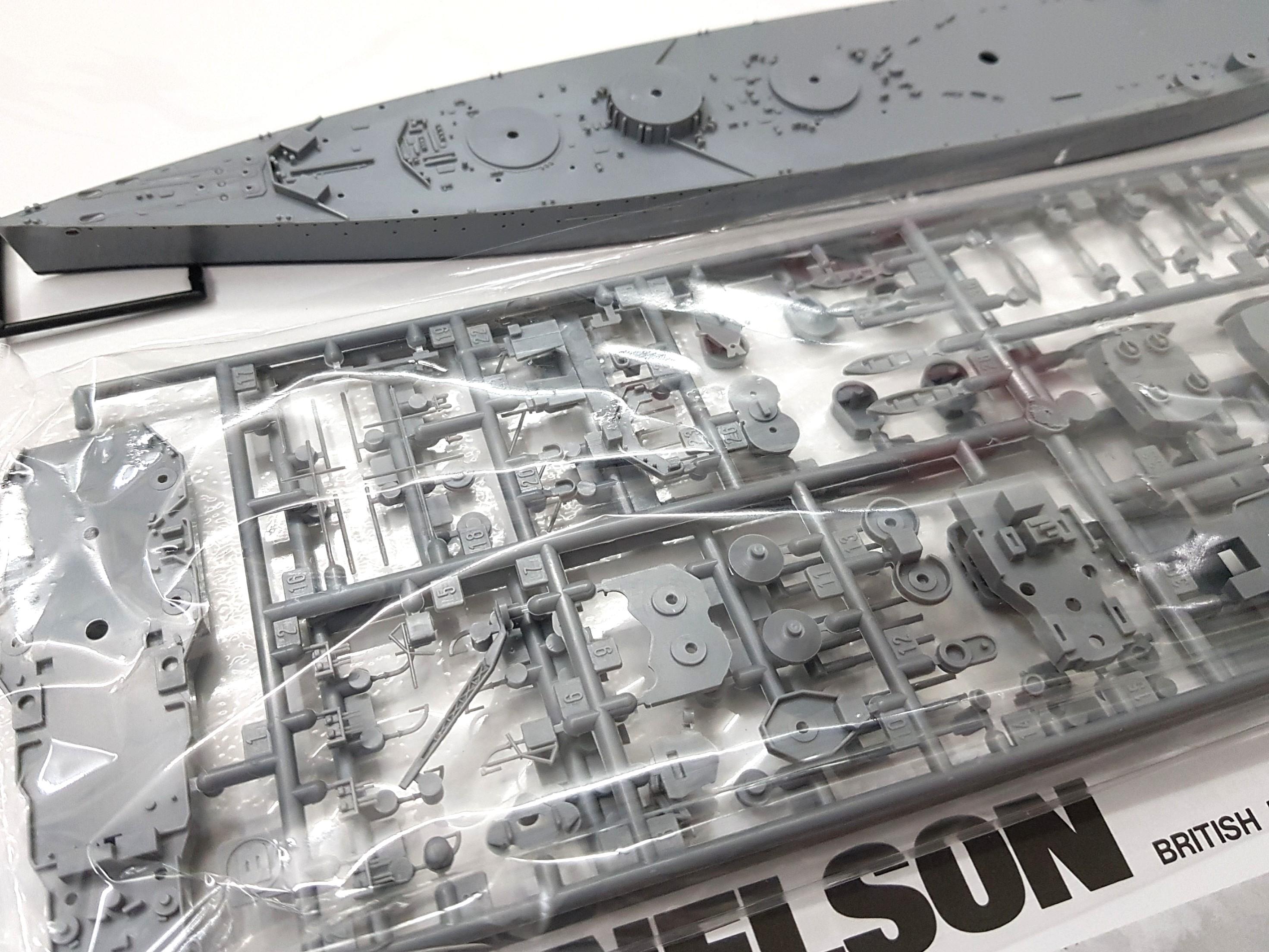 1/700 #77504 Tamiya Waterline British Battleship HMS Nelson (Plastic ...