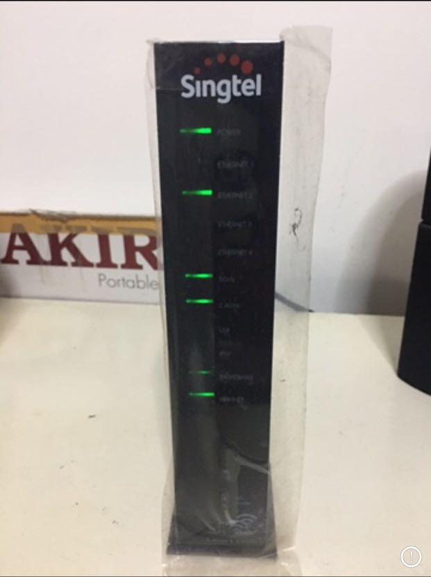 1 GBPS Singtel Fiber Home Broadband with Home Digital Line, Computers ...