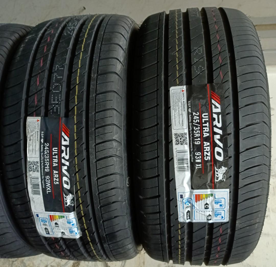245-35-19 Arivo Ultra ARZ5 TYRE Suitable for BMW, Mercedes, Audi, TOYOTA, Honda, Mazda, Kia ...
