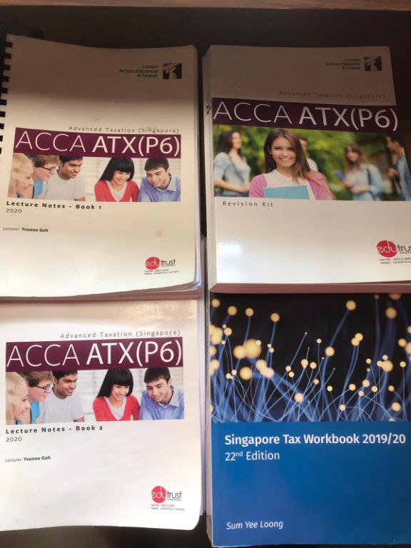 ACCA ATX SGP 2020 (Advance Tax - Singapore Variant) - Study Material ...