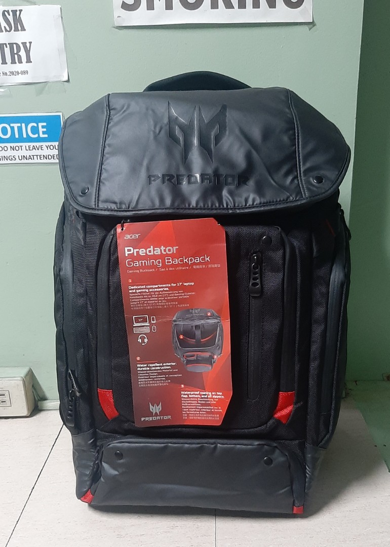 Acer Predator Gaming Backpack, Men's Fashion, Bags, Backpacks on Carousell
