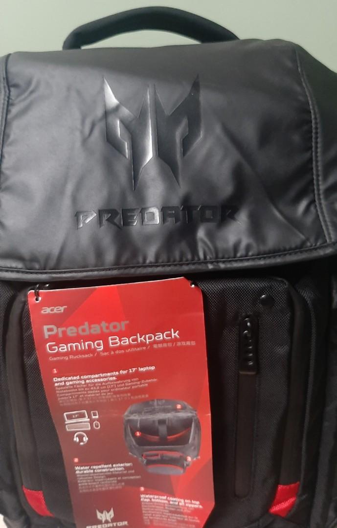 Acer Predator Gaming Backpack, Men's Fashion, Bags, Backpacks on Carousell