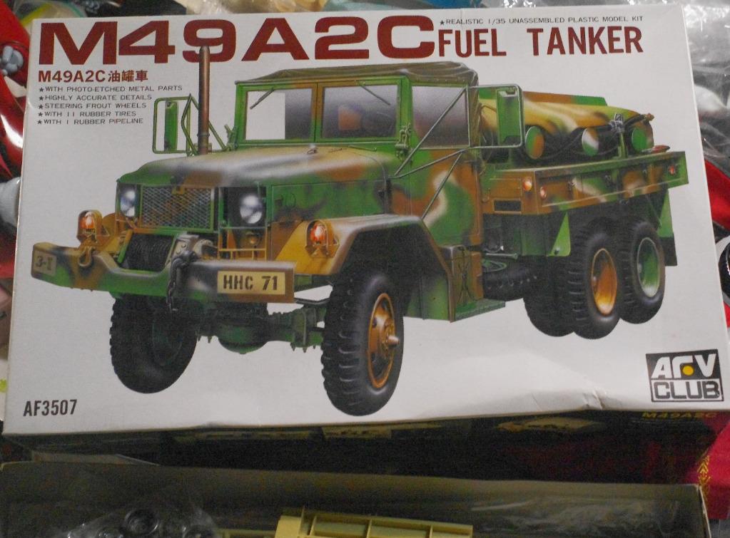 AFV Club-精緻模型-戰鷹- AF3507 -M49-A2C- Fuel Tanker-w/中華民國陸軍 marking-1/35-M ...