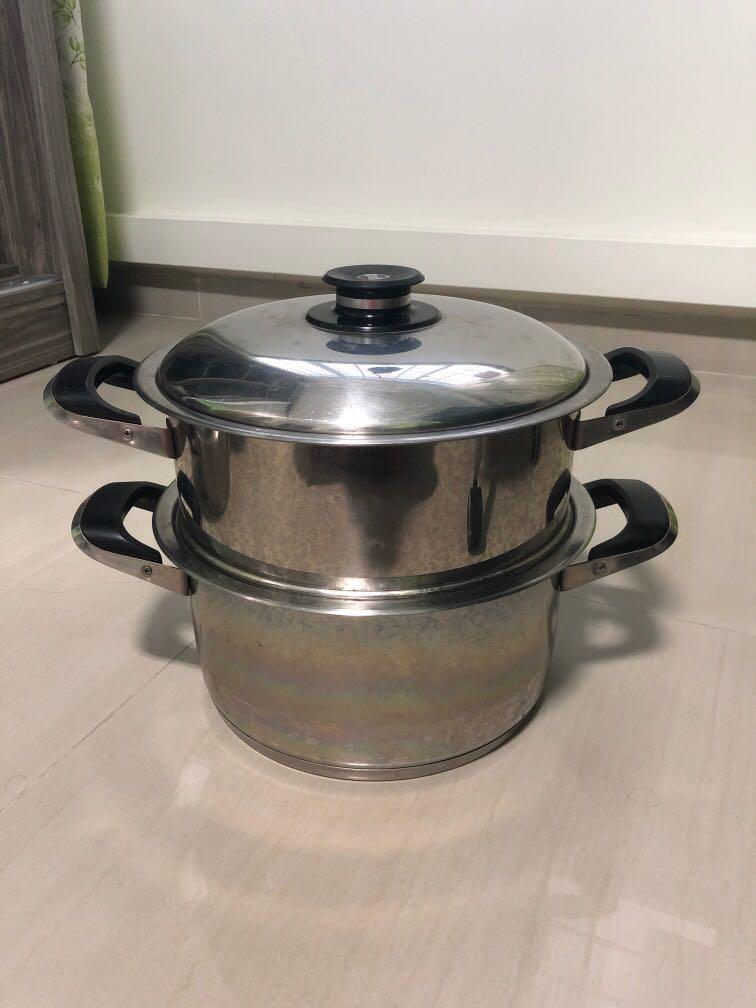 AMC Pots and Wok, Furniture & Home Living, Kitchenware & Tableware ...