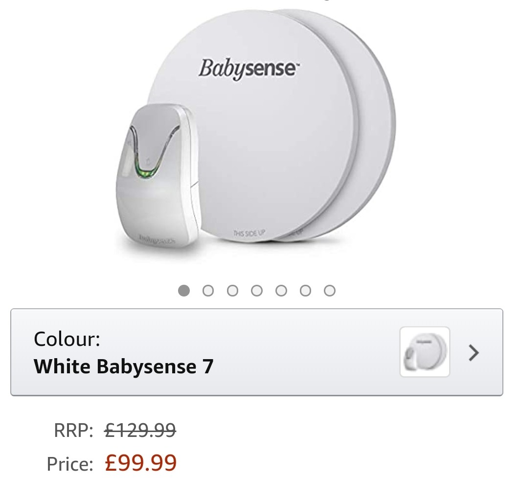 Babysense baby breathing monitor, Babies & Kids, Nursing & Feeding ...