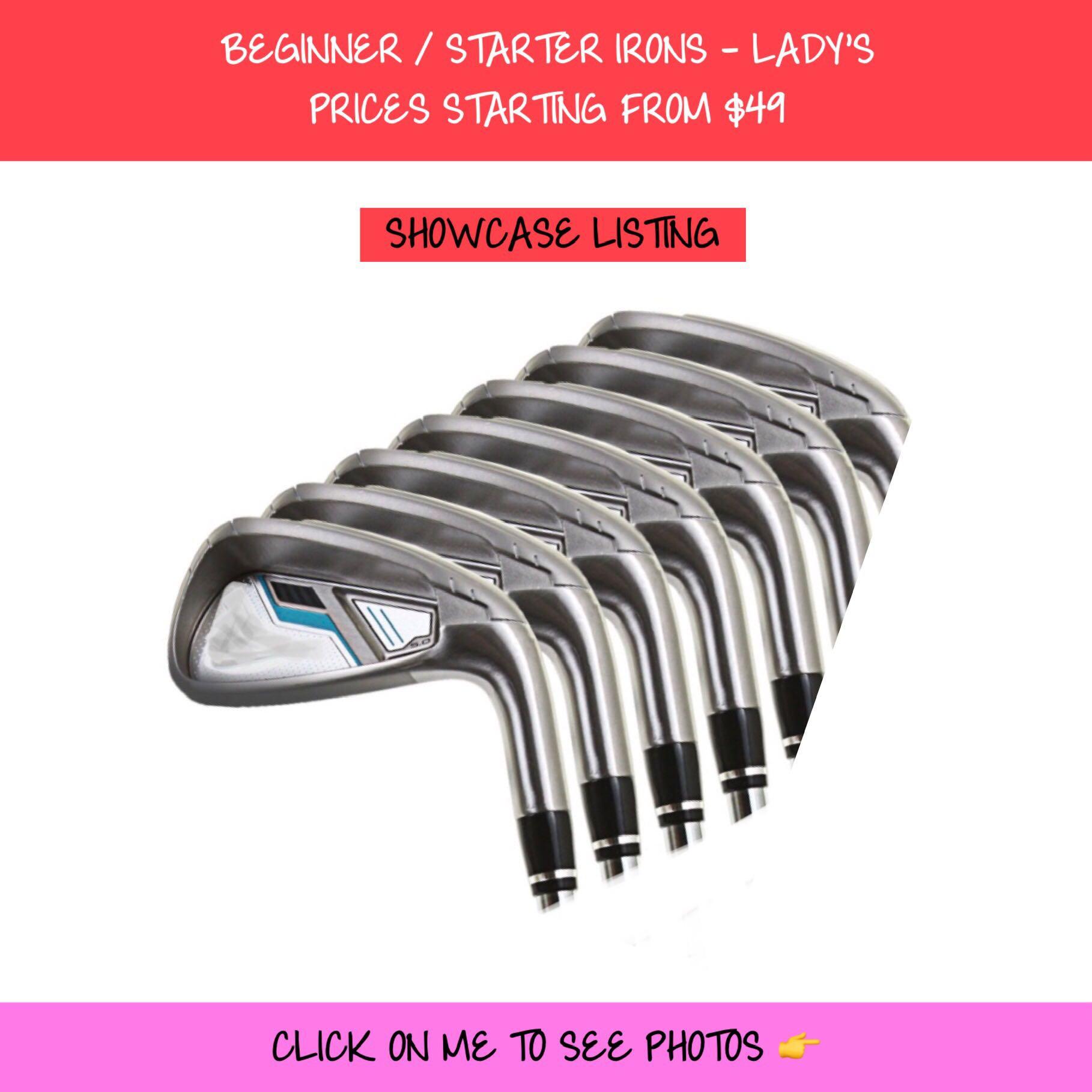 Beginner & Starter Irons Lady’s R/H Band A - Sets starting from $45 ...