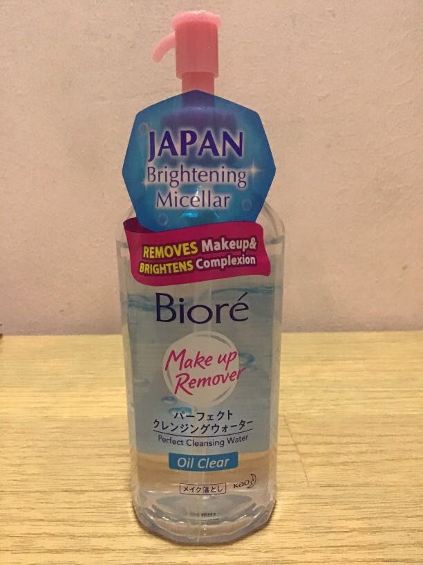 Biore make up remover perfect cleansing water, Beauty & Personal Care ...