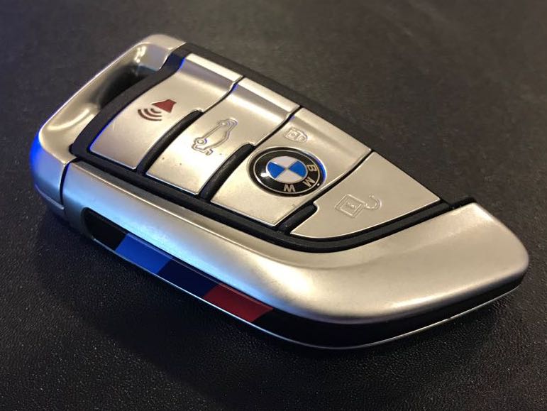 BMW M PERFORMANCE BLADE KEY FOB ALL F SERIES, Auto Accessories on Carousell