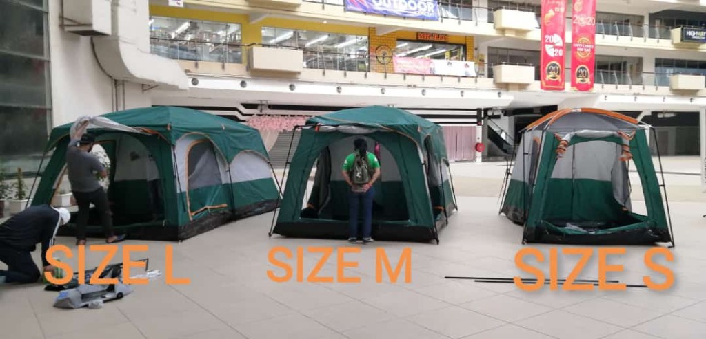 CAMEL TENT 6 8 10 ORANG / KHEMAH UNTA FAMILY TENT, Men's Fashion ...