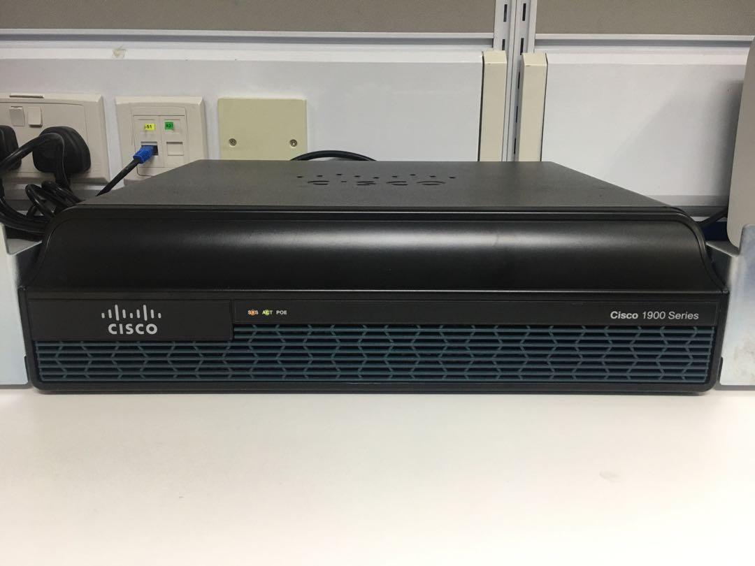 Cisco 1941 Series Integrated Services Router, Computers & Tech, Parts ...