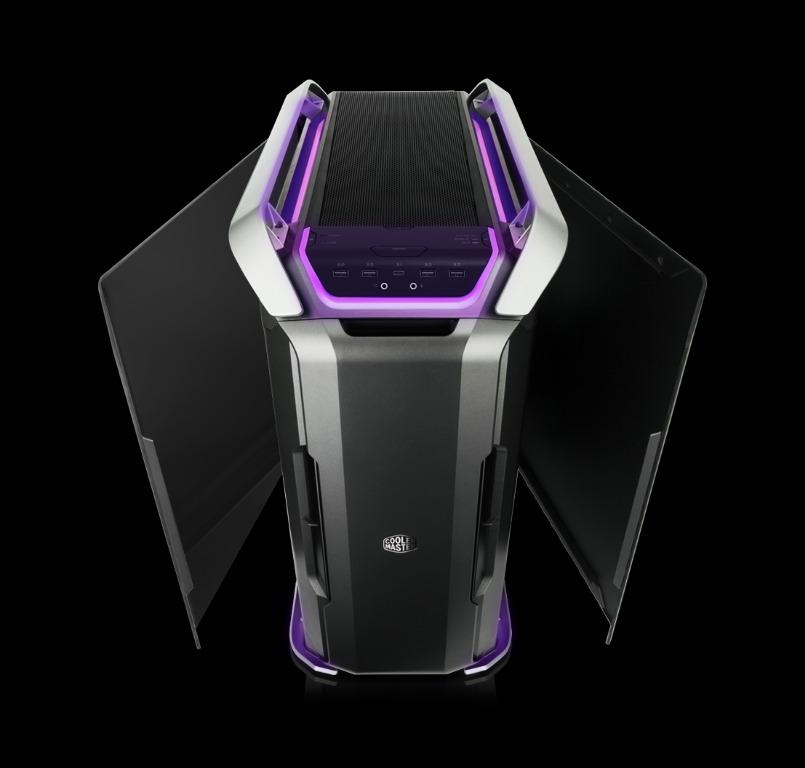 Cooler Master DUAL-CURVED TEMPERED GLASS SIDE PANEL COSMOS C700 SERIES (MCA-C700R-TGSP00-DBT ...