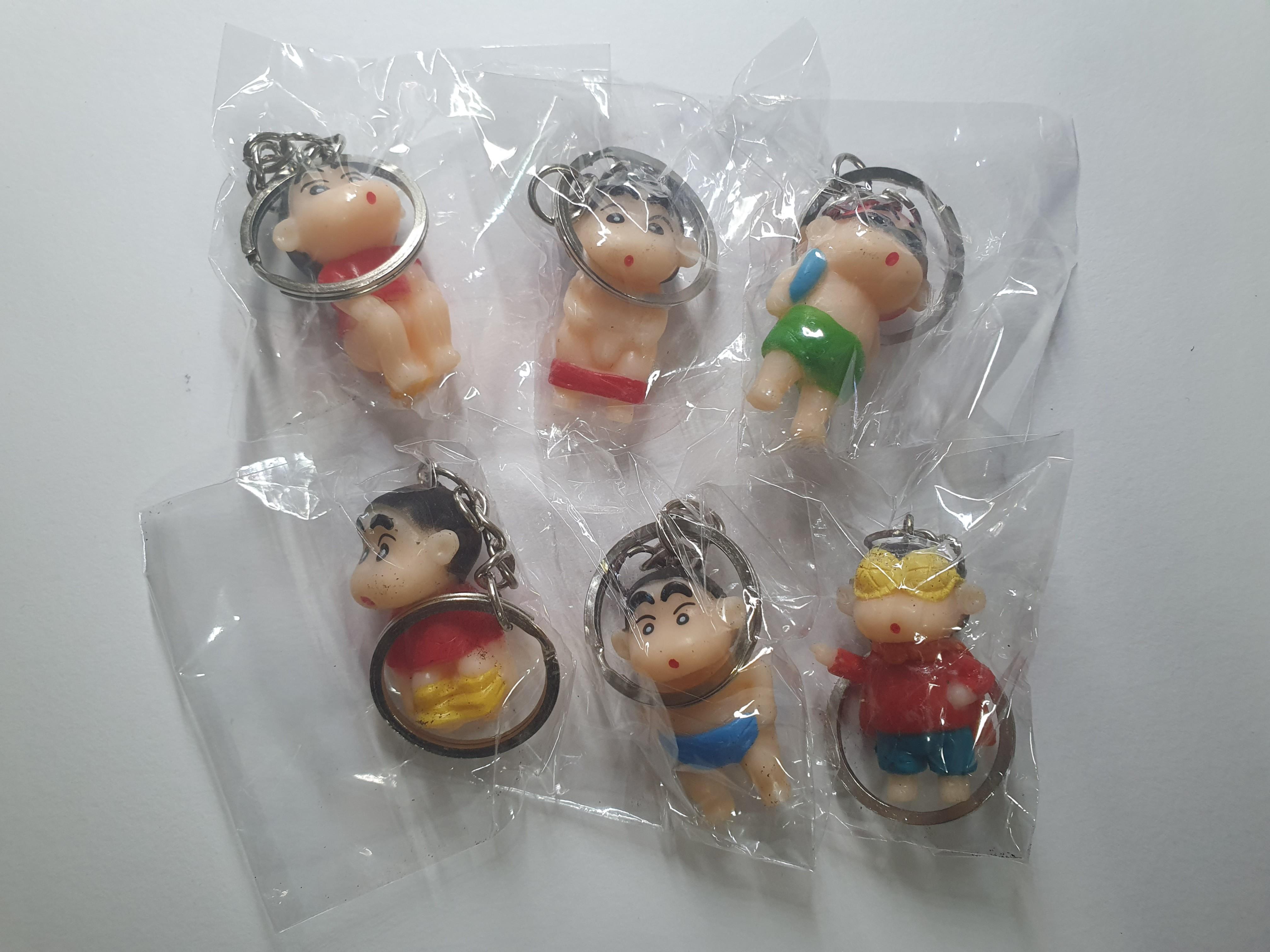 Crayon shin chan keychains (assorted), Luxury, Accessories on Carousell
