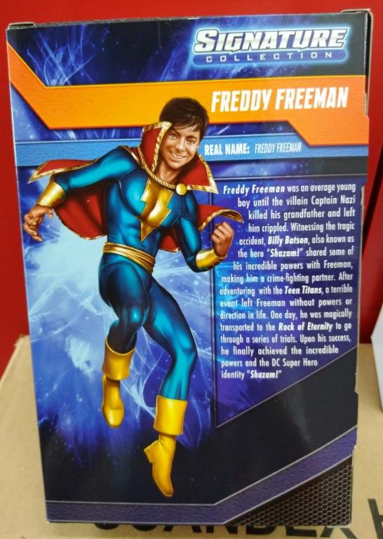 DC Universe Signature Collection: Platinum & Tin, Freddy Freeman, Lead ...