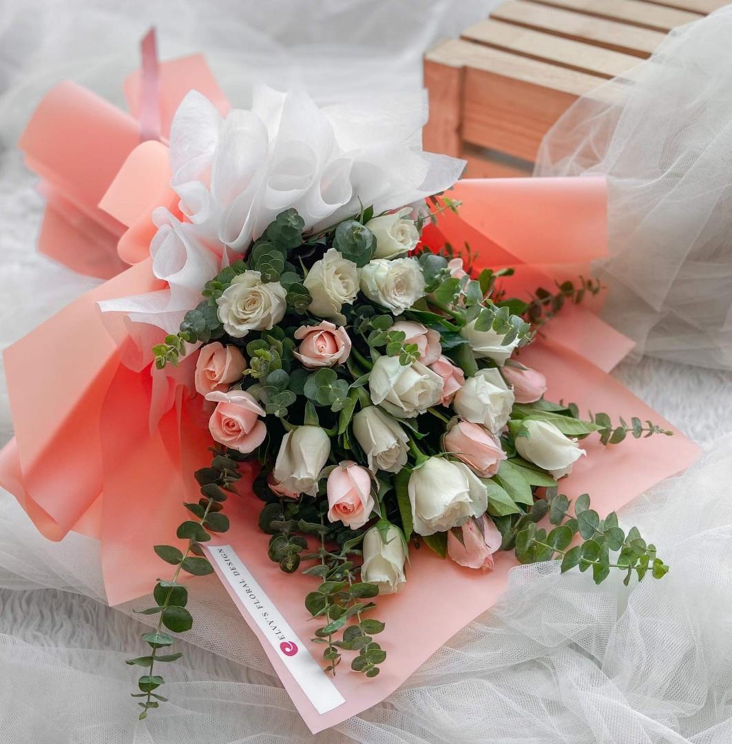 Ecuadorian Rose Flower Bouquet delivery, Furniture & Home Living ...