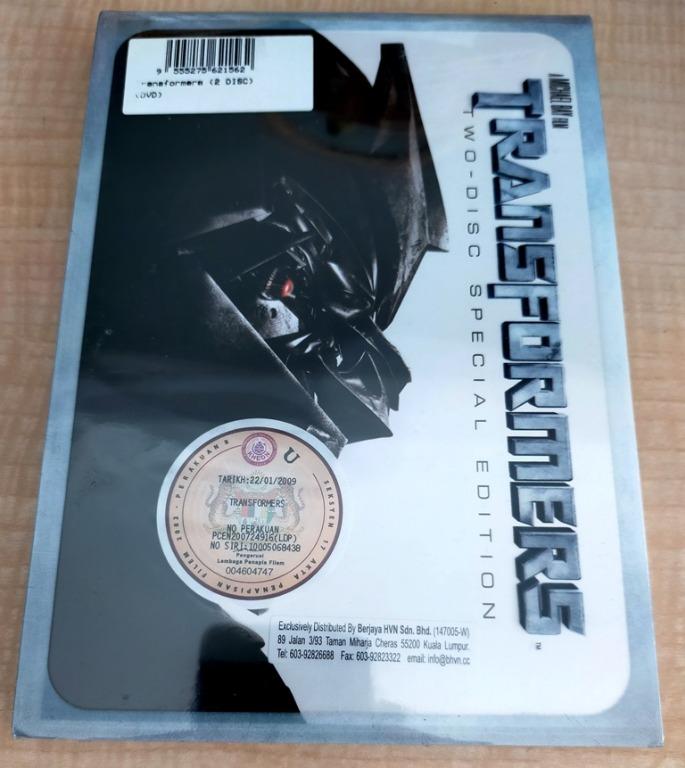 English Movie Transformers HD DVD 2-Disc Special Edition, Hobbies & Toys, Music & Media, CDs ...