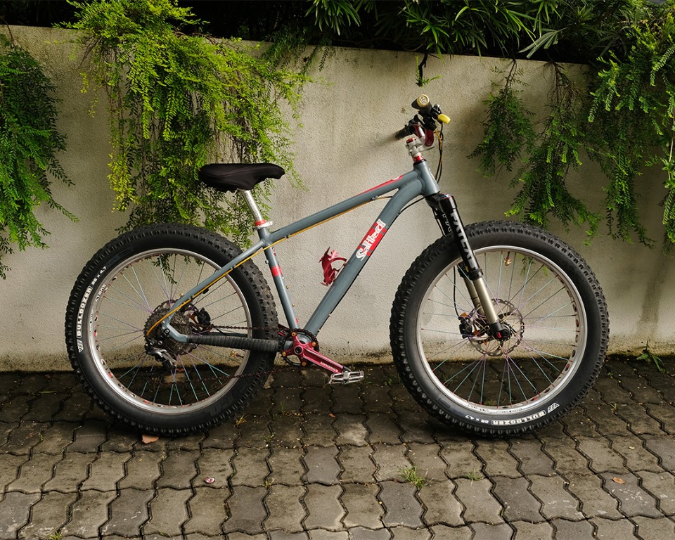 Fully Customised Salted Popcorn Enduro Fatbike Size M, Sports Equipment ...