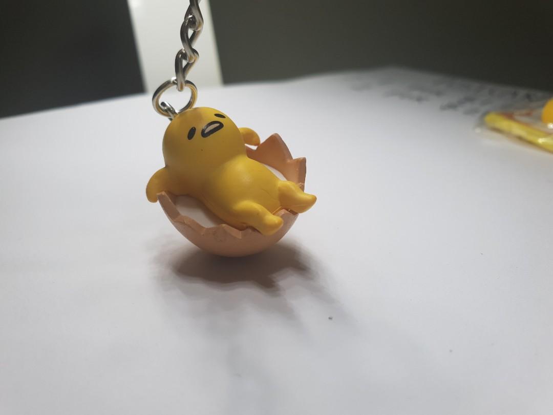 Gudetama Keychain Assorted, Hobbies & Toys, Toys & Games on Carousell