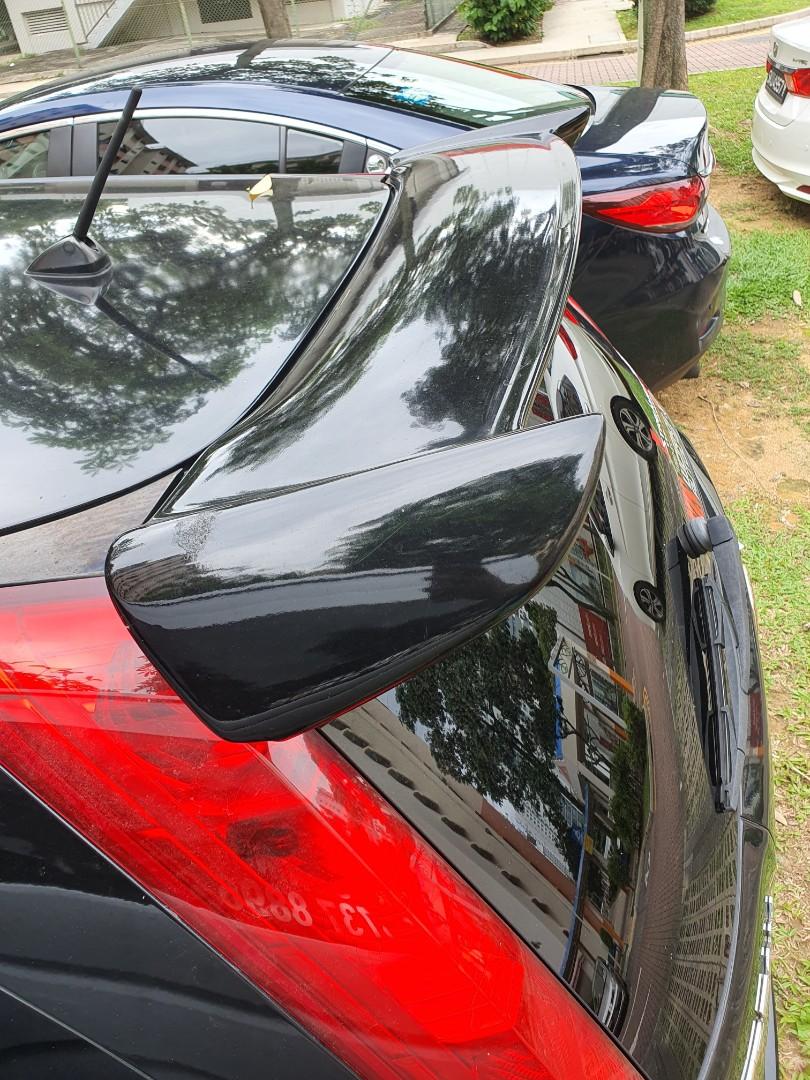 Honda stream spoiler(dekitted), Car Accessories, Accessories on Carousell