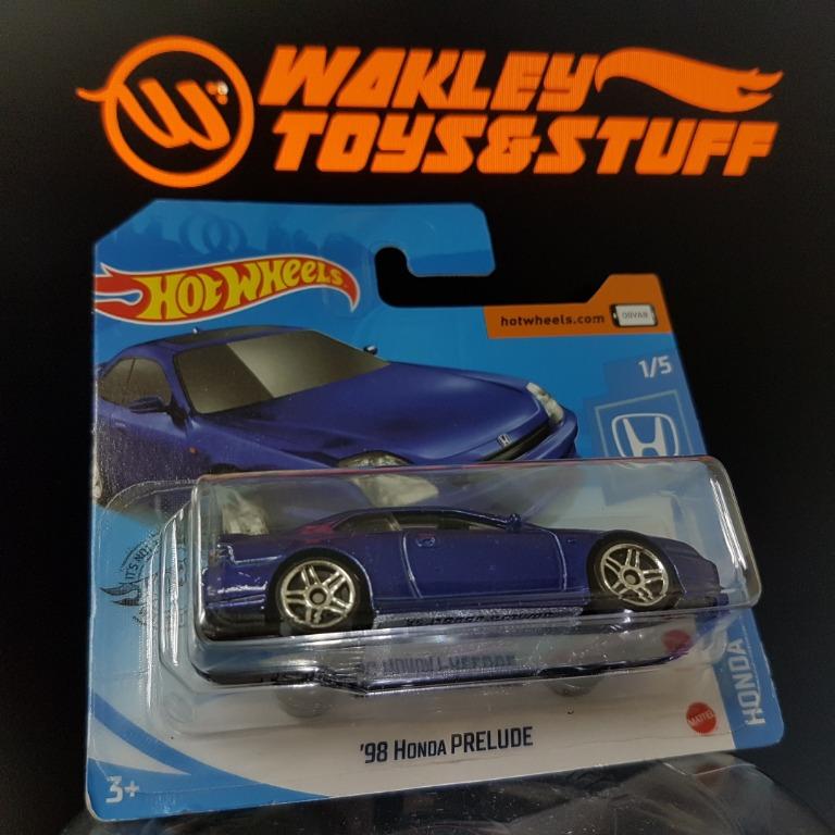 Hot Wheels Short Card HONDA '98 HONDA PRELUDE, Hobbies & Toys, Toys ...