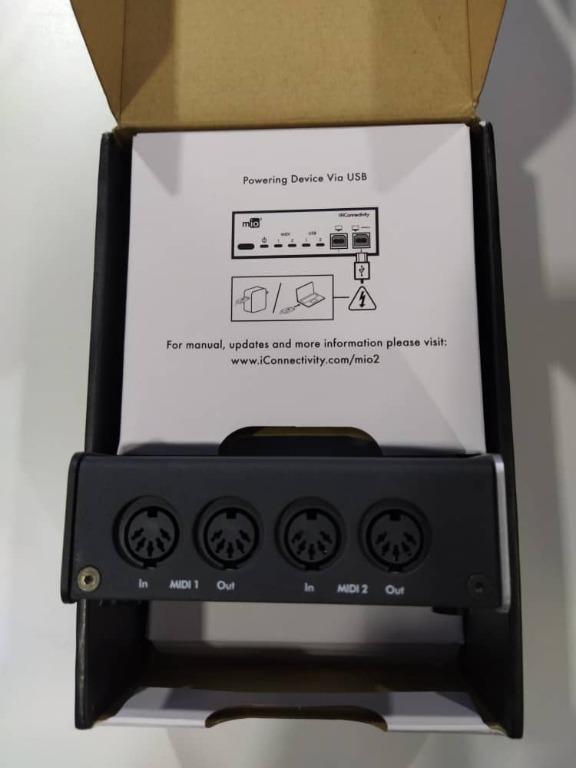 IConnectivity Mio2 Advanced 2x2 MIDI Interface With Multi-Computer ...