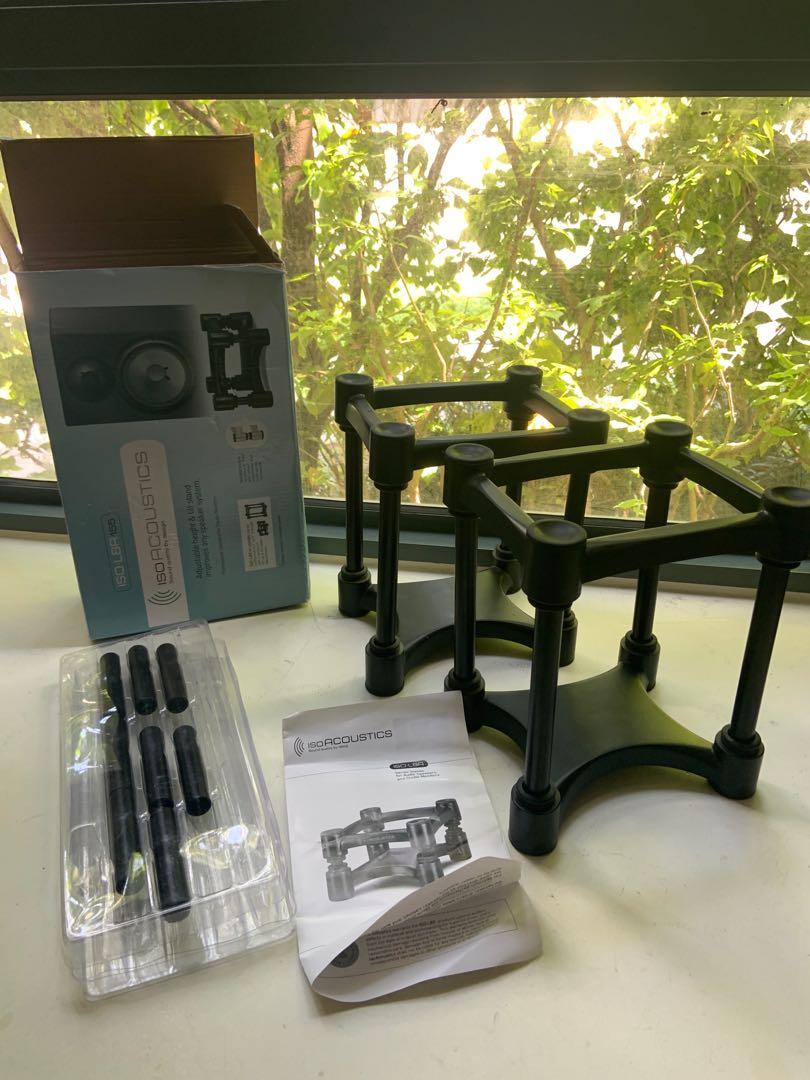 ISO Acoustics ISO L8R 155 Speaker Monitor Stand, Audio, Soundbars ...